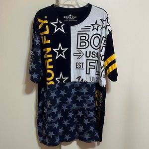 Born Fly | Tops | Born Fly New Vintage Graphics Hip Hop Thug Streetwear ...